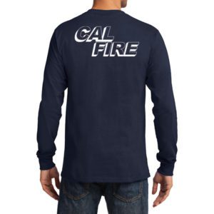 CAL FIRE Logo Long Sleeve Essential Tee | CAL FIRE Apparel